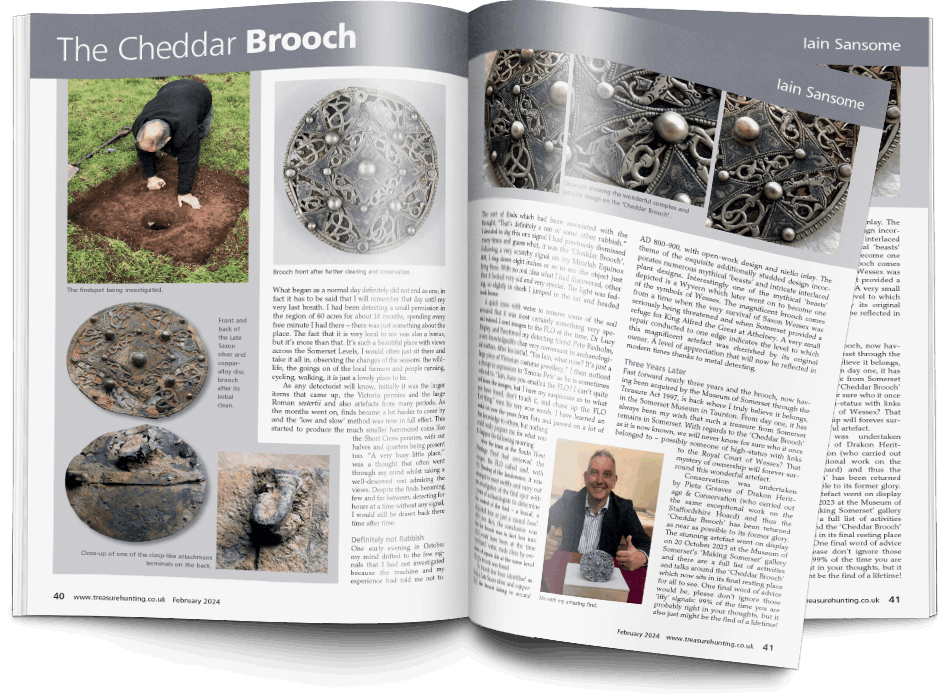 Britain's Best Selling Metal Detecting Magazine
