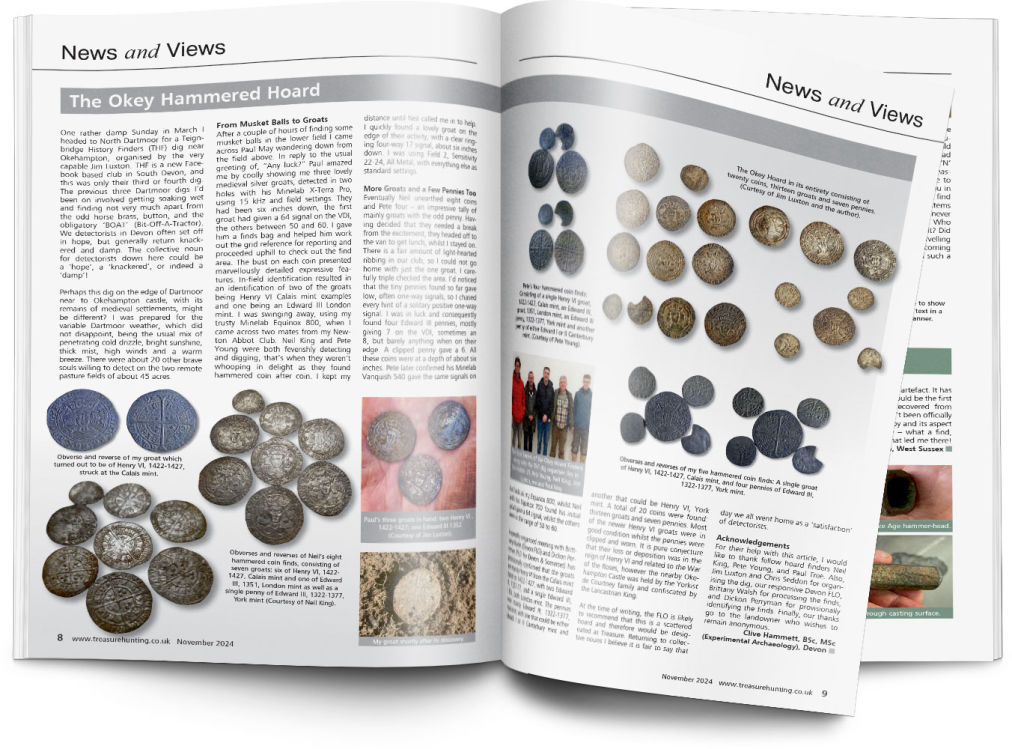 Britain's Best Selling Metal Detecting Magazine