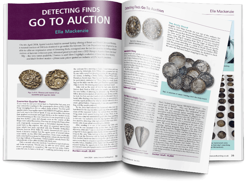 Britain's Best Selling Metal Detecting Magazine